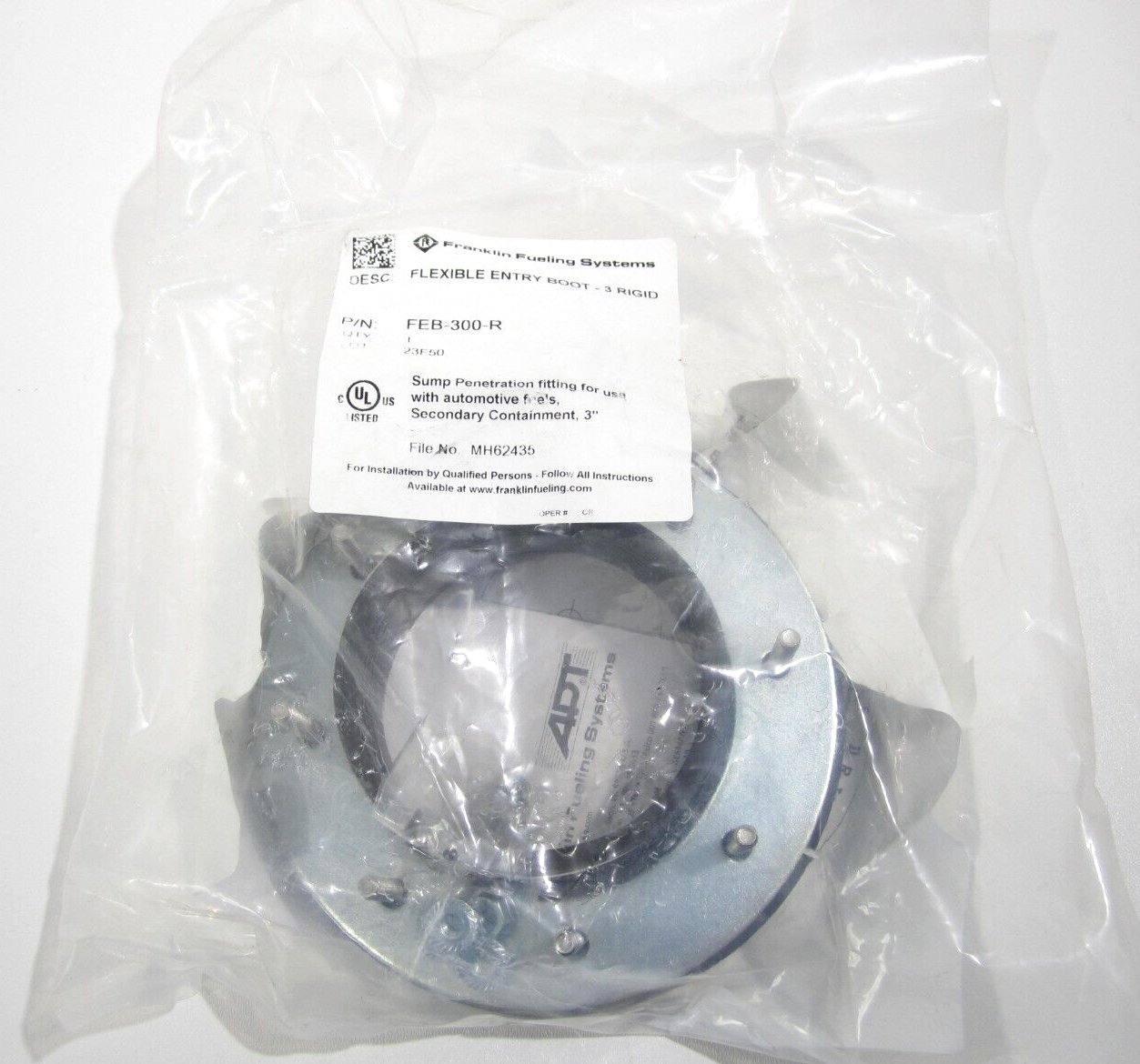 Franklin Fueling FEB-300-R Flexible Entry Boot for 3" Single Wall ...