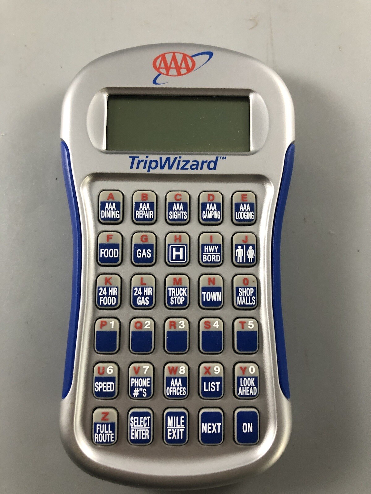 AAA TRIP WIZARD TRAVEL COMPUTER LOCATES RESTAURANTS, LODGING, GAS With ...