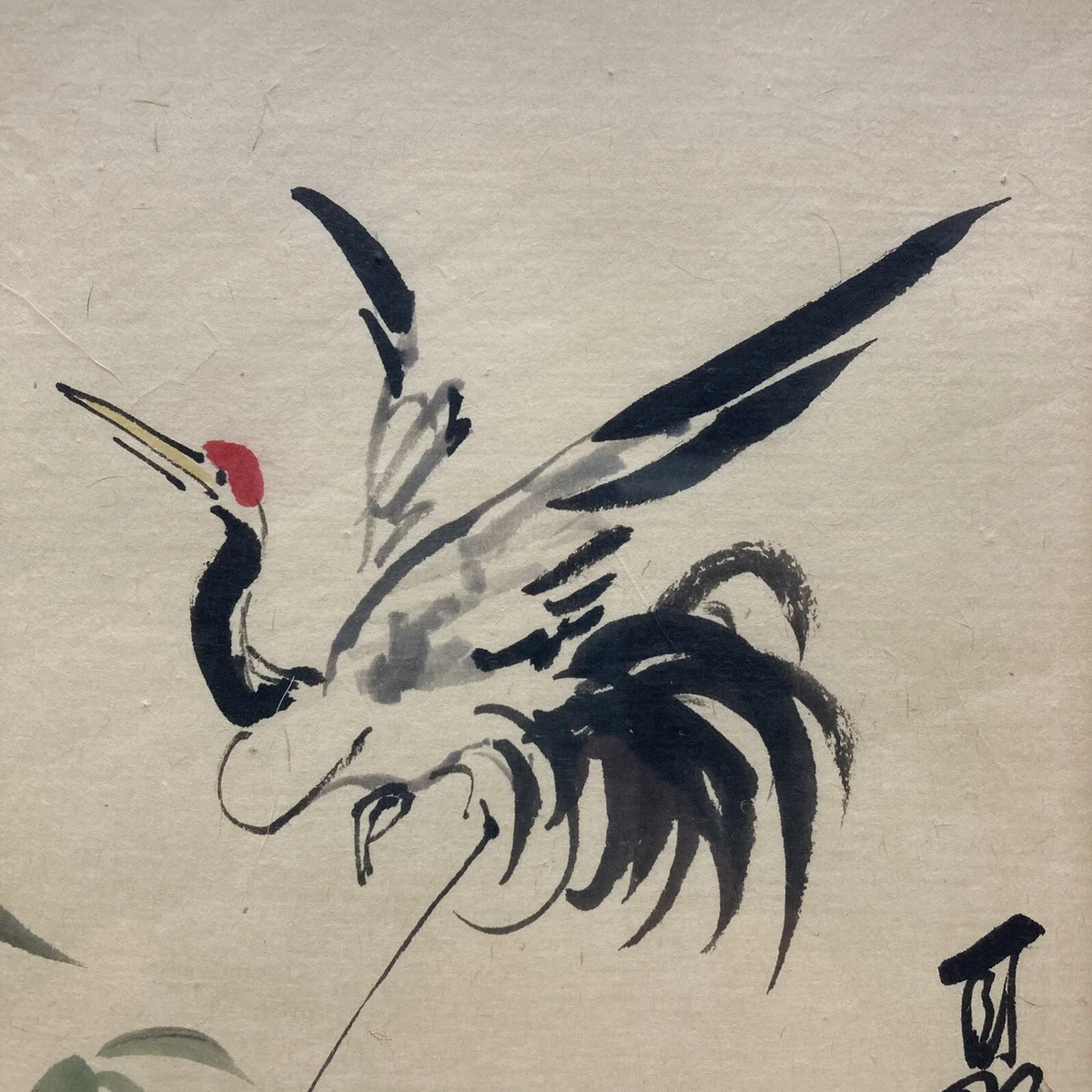 Chinese Crane Drawing