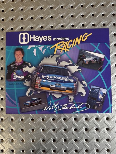 1996 Wally Dallenbach Jr. Nascar Racing Autograph 8” x 10” Hero Card ...