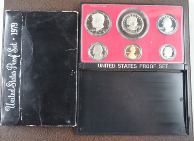1979-S US Mint Proof Set 6 Coin Set OGP Original Government Packaging ...