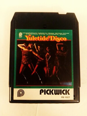 8 Track Audio Cassette Cartridge Yuletide Disco By Mirror Image Very ...