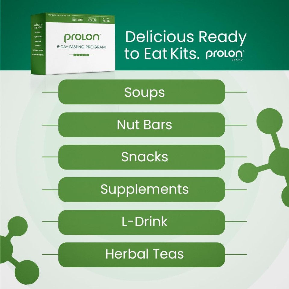Prolon 5 Day Fasting Kit | Fasting Program for Women & Men | Developed ...