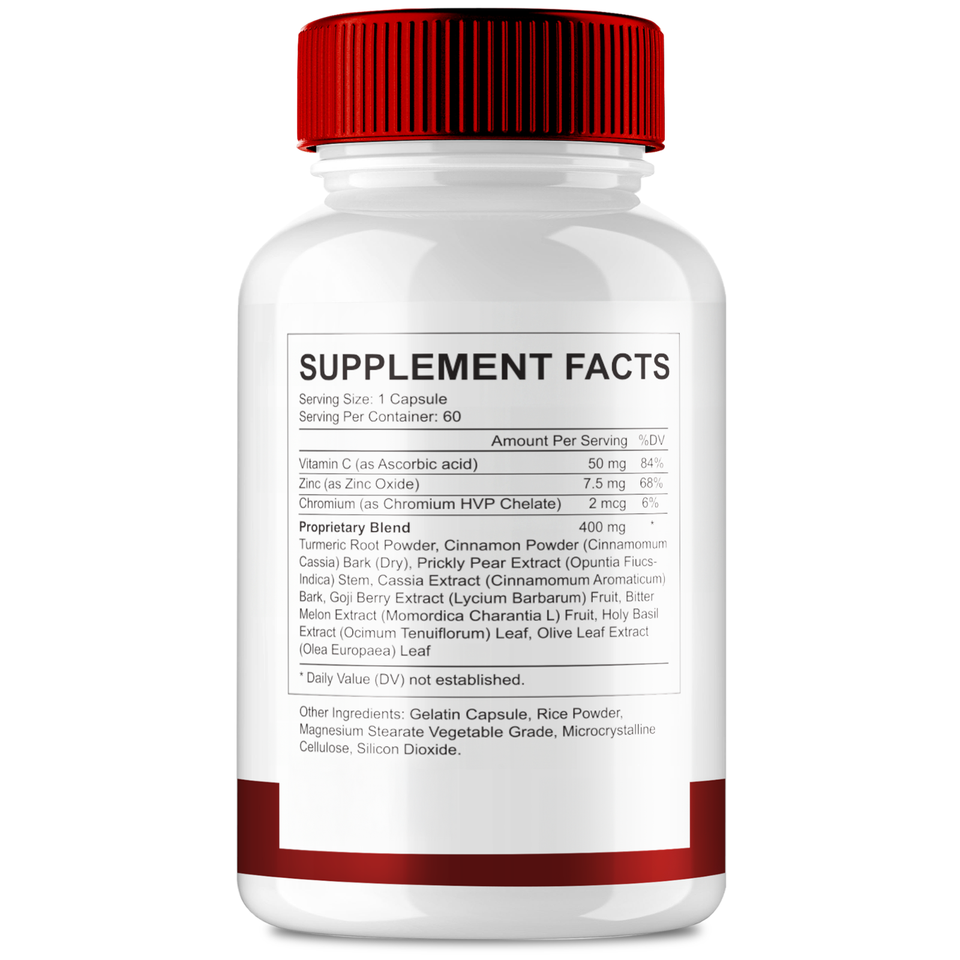 (5 Pack) Glyco Thrive Balance Capsules, Advanced Glycogen Balance Blood ...