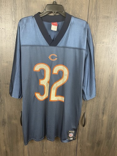 Vintage NFL Reebok Chicago Bears Cedric Benson #32 Jersey Adult XL Blue ...