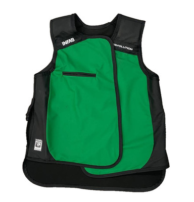 Infab Revolution Lead Apron Model-L103VF-M smart Track Green Radiology ...