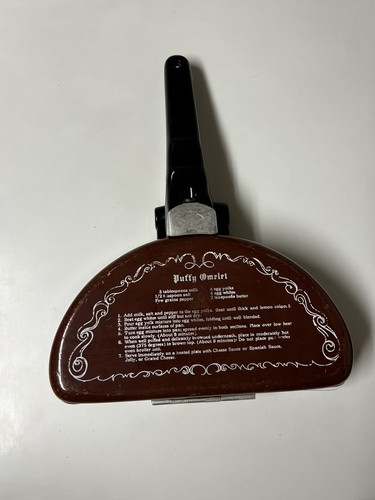 Vintage MIRRO French and Fluffy Omelette Maker Aluminum Folding Pan USA ...