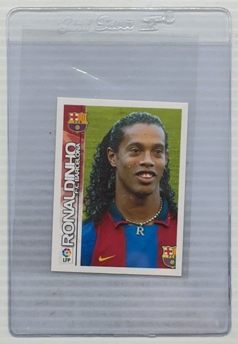 2003-04 Panini Superliga De Estrellas Stickers Ronaldinho Rookie RC ...
