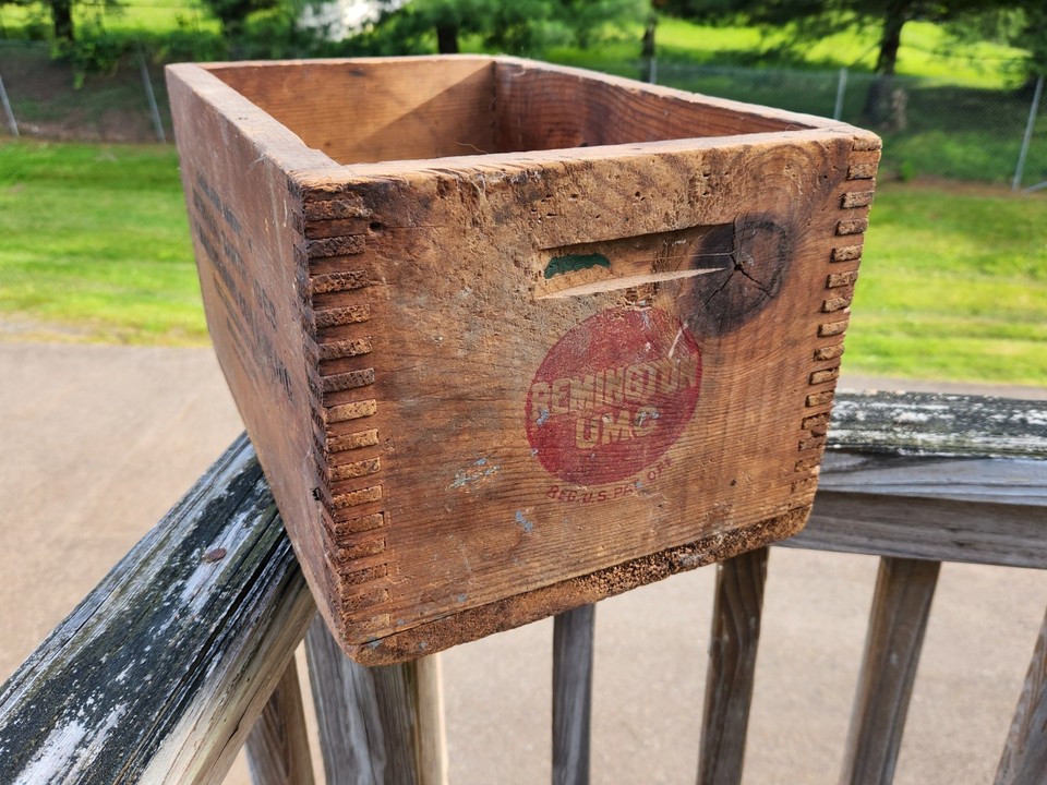 Vintage/Antique REMINGTON ARMS -UMC Wood Crate | eBay