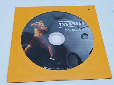 Insanity - Max Recovery - DVD Home Fitness Workout Replacement Disc ...