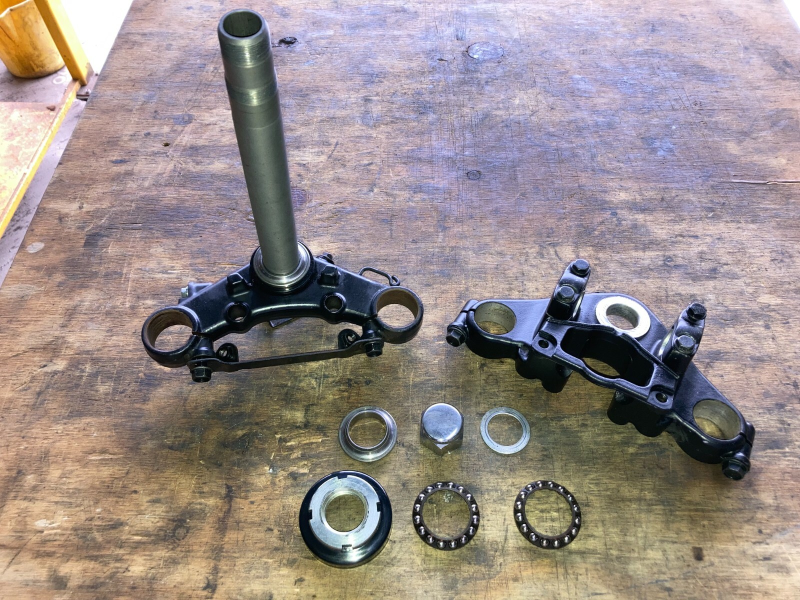 Honda CB125e 2013 triple trees, complete set | eBay