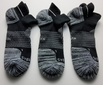 Bombas Hex-Tec Athletic Ankle Socks Lot Of 3 Size XL | eBay
