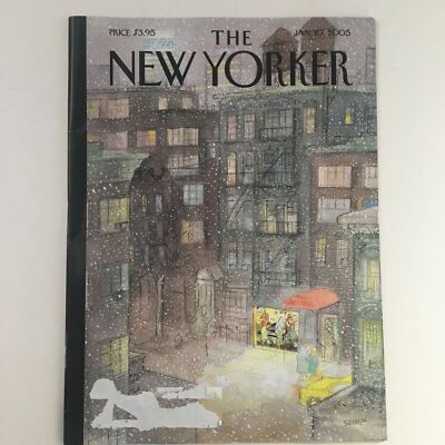 The New Yorker Magazine January 10 2005 Tsunami Disaster Jean-Jacques ...