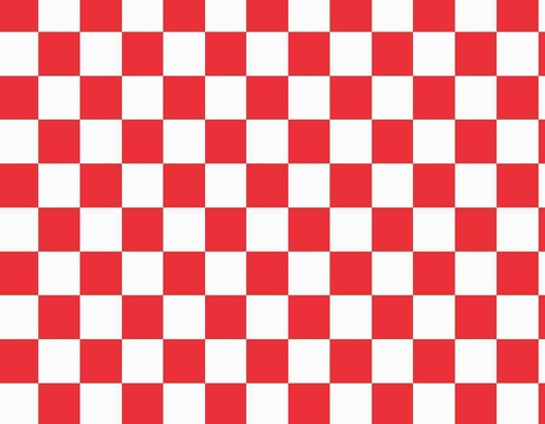 9in x 7in Red Checkered Vinyl Sheet Sticker Checkerboard Decal ...