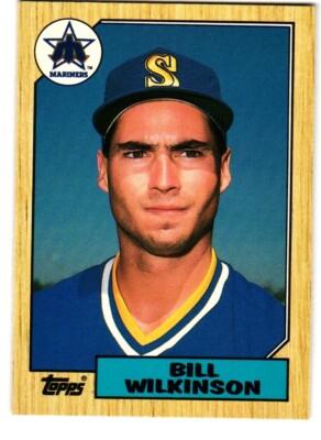 1987 Topps Traded Tiffany #127T Bill Wilkinson, Seattle Mariners | eBay