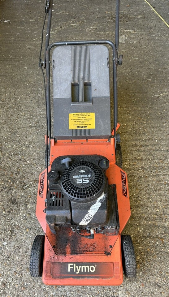 FLYMO RL420 CHEVRON ROLLER ROTARY QUANTUM XM35 Lawnmower CLASSIC BARN ...
