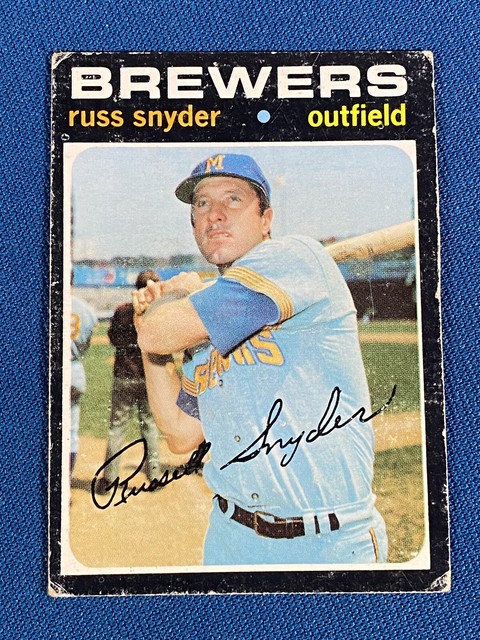 1971 Topps - High # #653 Russ Snyder for sale online | eBay