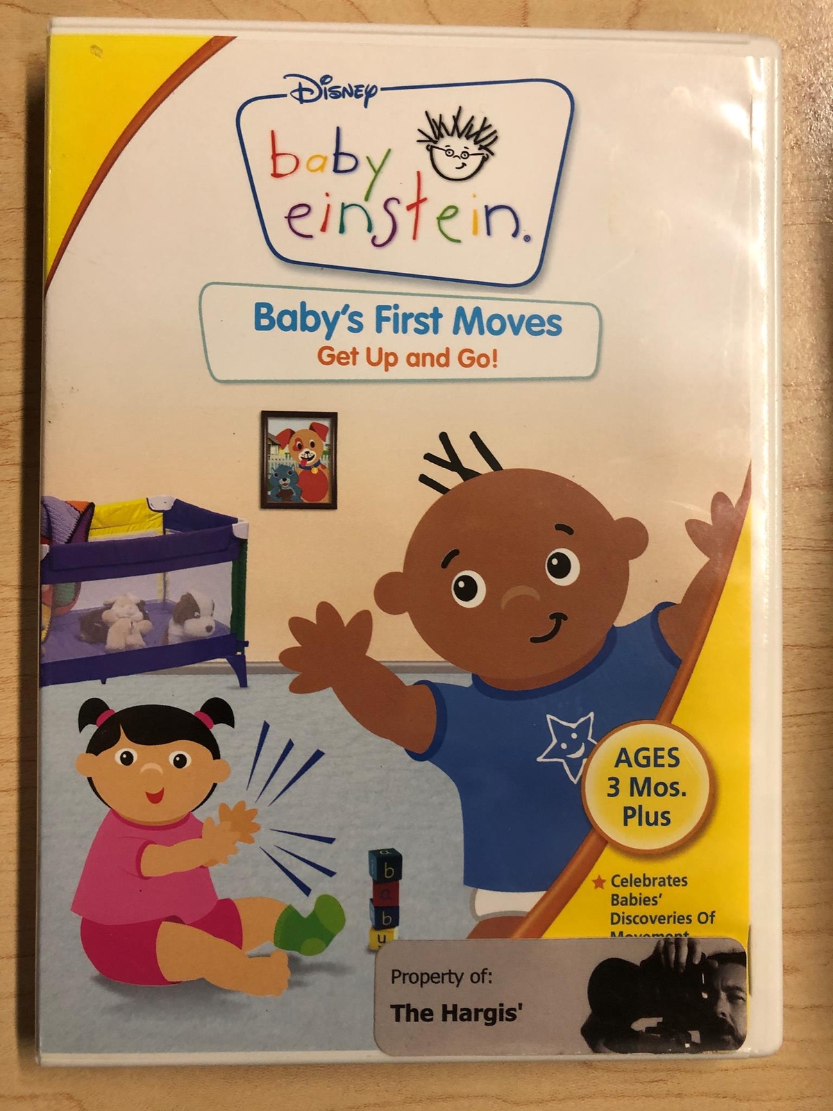 Baby Einstein - Babys First Moves Get Up and Go (DVD) - I0522 ...