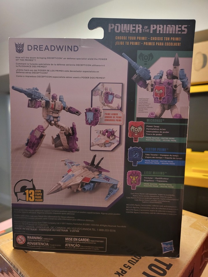 Transformers DREADWIND Deluxe Class ~ Power of the Primes Brand New ...