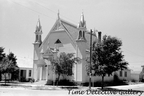 Church, Dalhart, Texas - 1939 - Vintage Photo Print | eBay