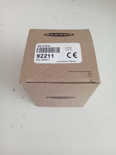 BANNER SG-TL70-G STACK LIGHT 12-30VDC GREEN STEADY ON/FLASHING | eBay