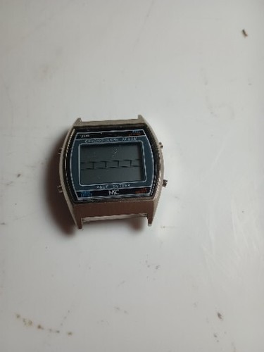 VINTAGE NATIONAL SEMICONDUCTOR CHRONOGRAPH DIGITAL LED WATCH WRISTWATCH ...