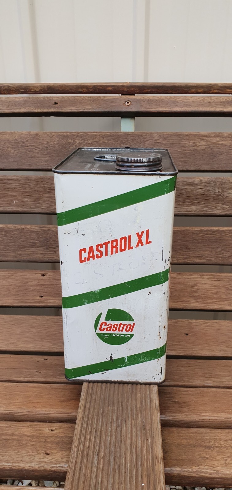 Castrol XL 1 Gallon Oil Tin | eBay Australia