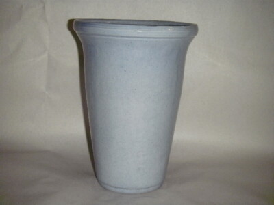 MP MOUNTAINSIDE POTTERY LARGE 9" VASE 1976 FLORIDA BABY BLUE GLAZE IN ...