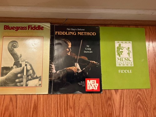 Lot of 3 Fiddle Books. Bluegrass Instruction Violin Method. | eBay