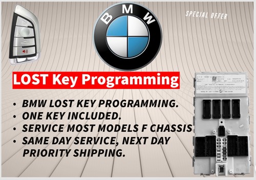 BMW/MINI COOPER FEM/BDC KEY PROGRAMMING MAIL IN SERVICE ALL KEYS LOST | eBay