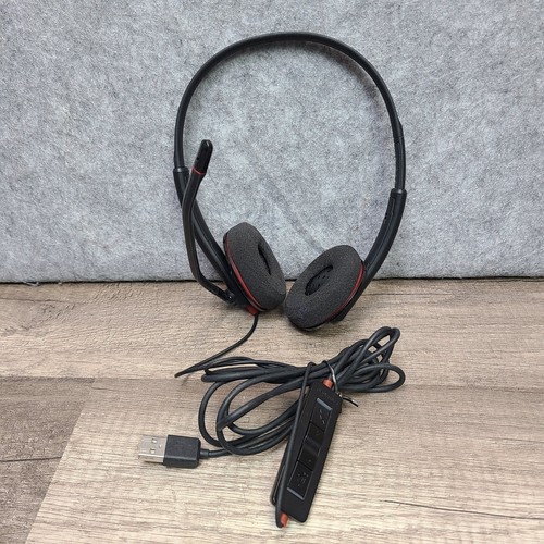 Plantronics Headset C320 Blackwire Wired USB Tested WORKING | eBay