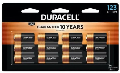 12 Duracell Ultra Lithium 123 3V Battery Exp 2034 FACTORY SEALED | eBay
