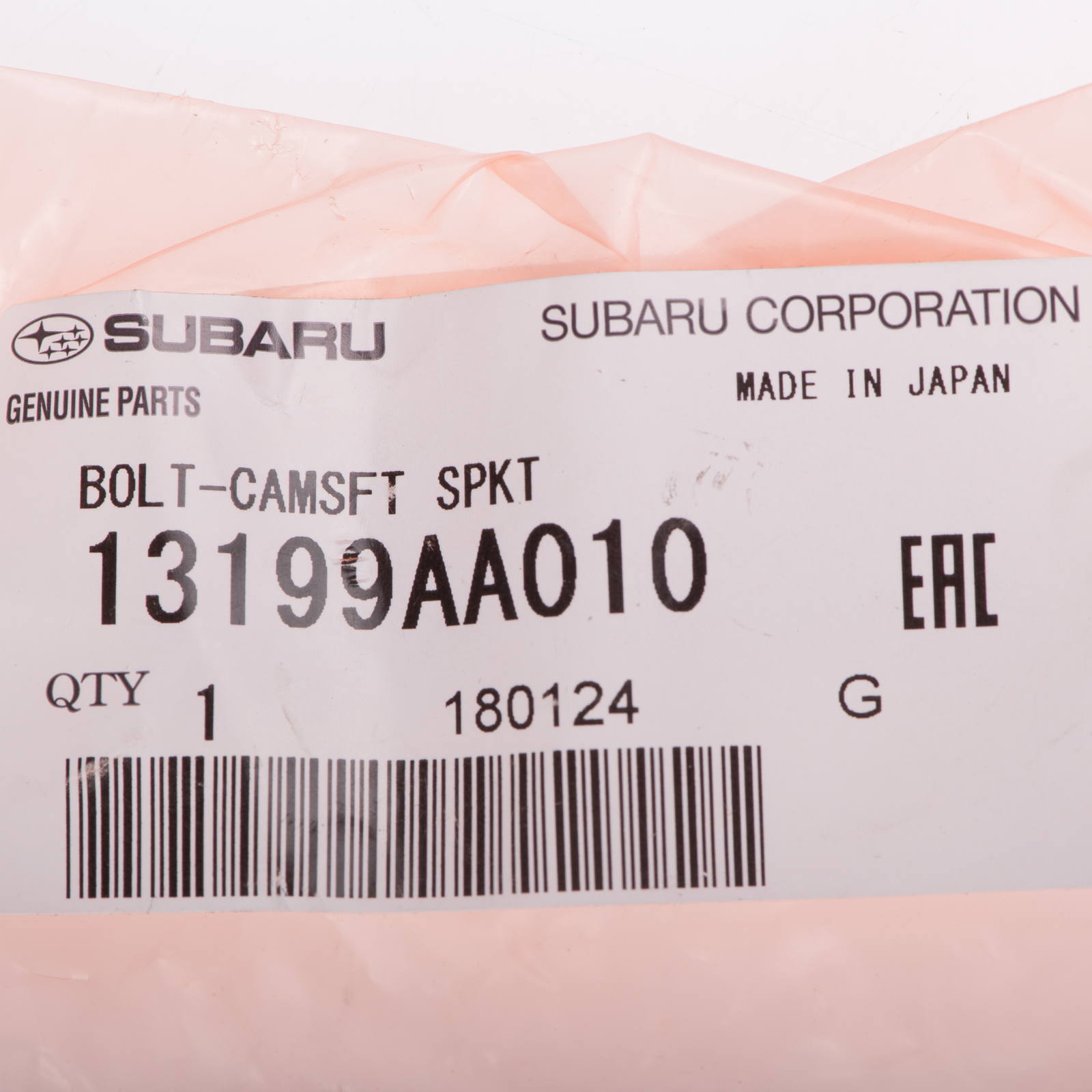 OEM 2002-2014 Subaru Camshaft Sprocket Cam Gear Bolt Non-AVCS NEW ...