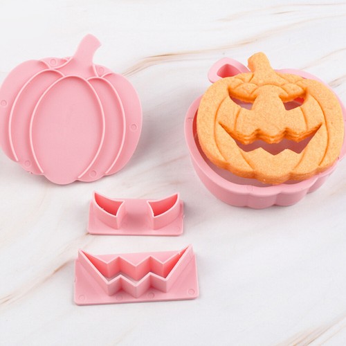 Non Stick PP Cookie Cutter Set Halloween Party Supplies Kitchen For ...
