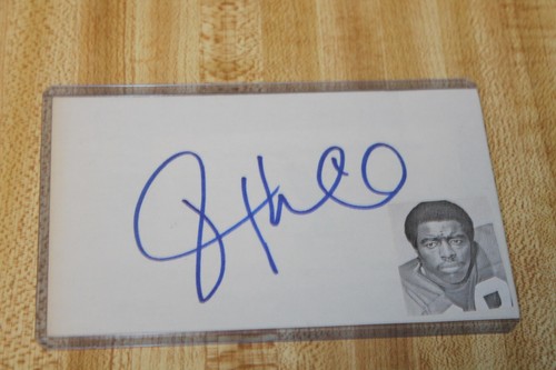 Jim Hill Authentic Signed Autograph Index Card Packers/Chargers/Browns ...