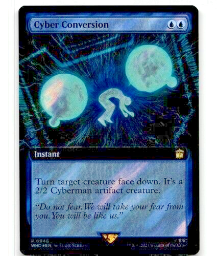 Cyber Conversion (Extended Art) (Surge Foil) - Universes Beyond: Doctor ...