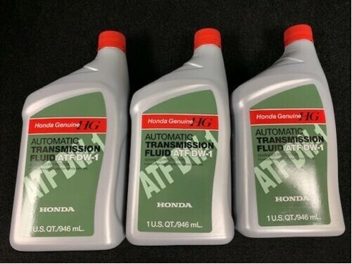 3 QUARTS HONDA ATF DW-1 Automatic Transmission Fluid Genuine 08200-9008 ...