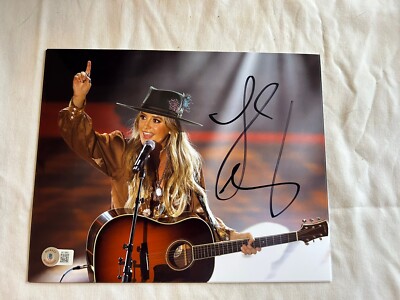 LAINEY WILSON SIGNED AUTOGRAPH 8X10 PHOTO BELL BOTTOM COUNTRY BAS ...