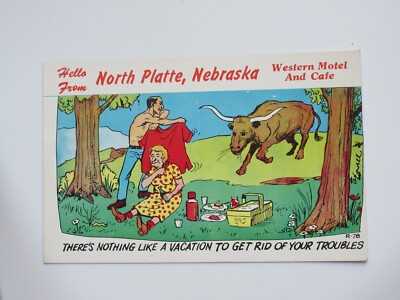 Hello from North Platte NEBRASKA Vintage Chrome Postcard | eBay
