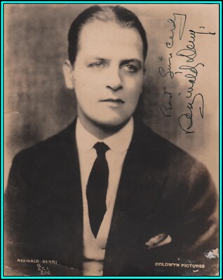 REGINALD DENNY - UK Actor - Original Vintage Handsigned PORTRAIT - 1940 ...
