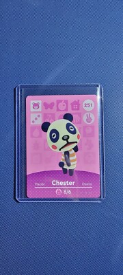 Chester #251 Animal Crossing Amiibo Card Series 3 NEVER SCANNED | eBay