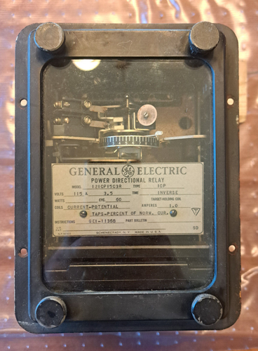 Railroad power directional relay railroad signal meter gauge steampunk ...