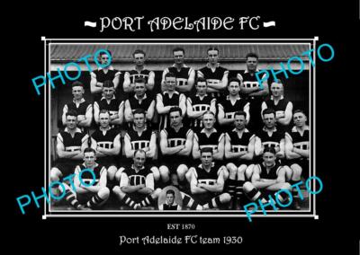 SANFL 8x6 HISTORIC PHOTO OF THE PORT ADELAIDE FC TEAM 1930 | eBay Australia