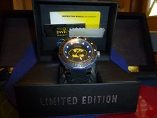 Mens+Invicta+27096+DC+Comics+Batman+Automatic+54mm+Leather+Strap+Watch ...