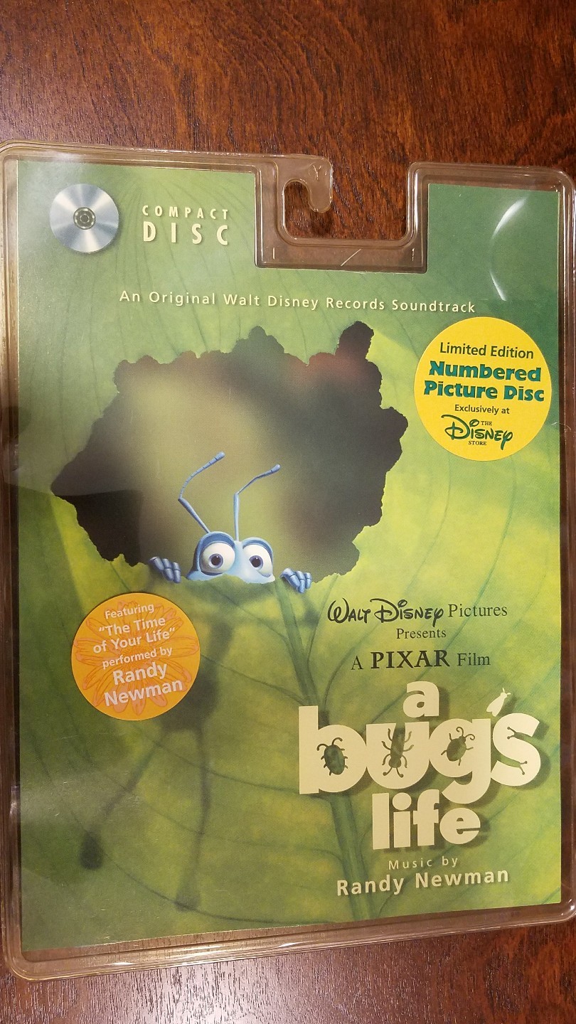 A BUG'S LIFE Original Soundtrack 1998 CD - Limited Numbered Picture ...