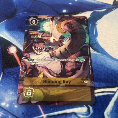 Blinding Ray Alternate Art Foil - BT4-104 NM - Digimon TCG | eBay