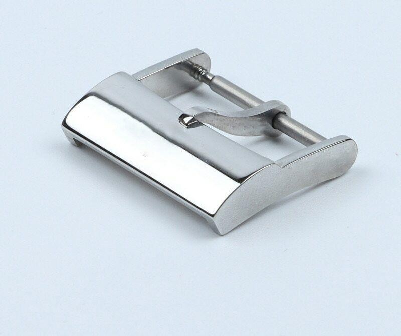 Pin Buckle Clasp 20mm For Breitling Watchband Strap Stainless Steel ...