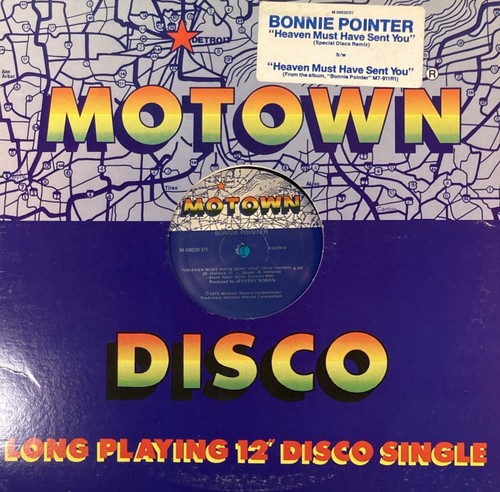 Heaven Must Have Sent You by Bonnie Pointer (Motown, 1979) 12" Disco ...