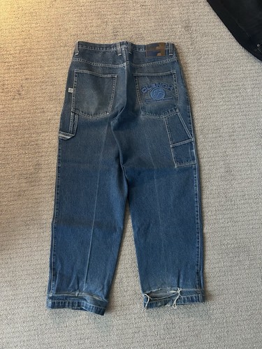 Y2K Vintage Jorts Clench Denim Baggy Shorts Mens 36 Emo Grunge ...