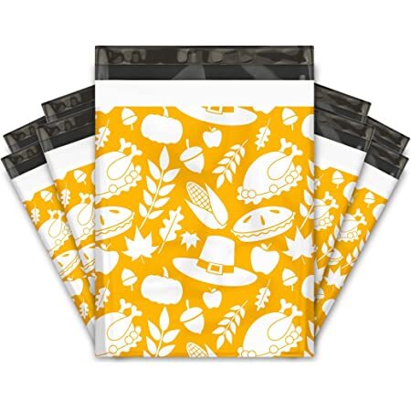 Fall Poly Mailers Size 10x13 Halloween Thanksgiving Pack of 20 Shipping ...